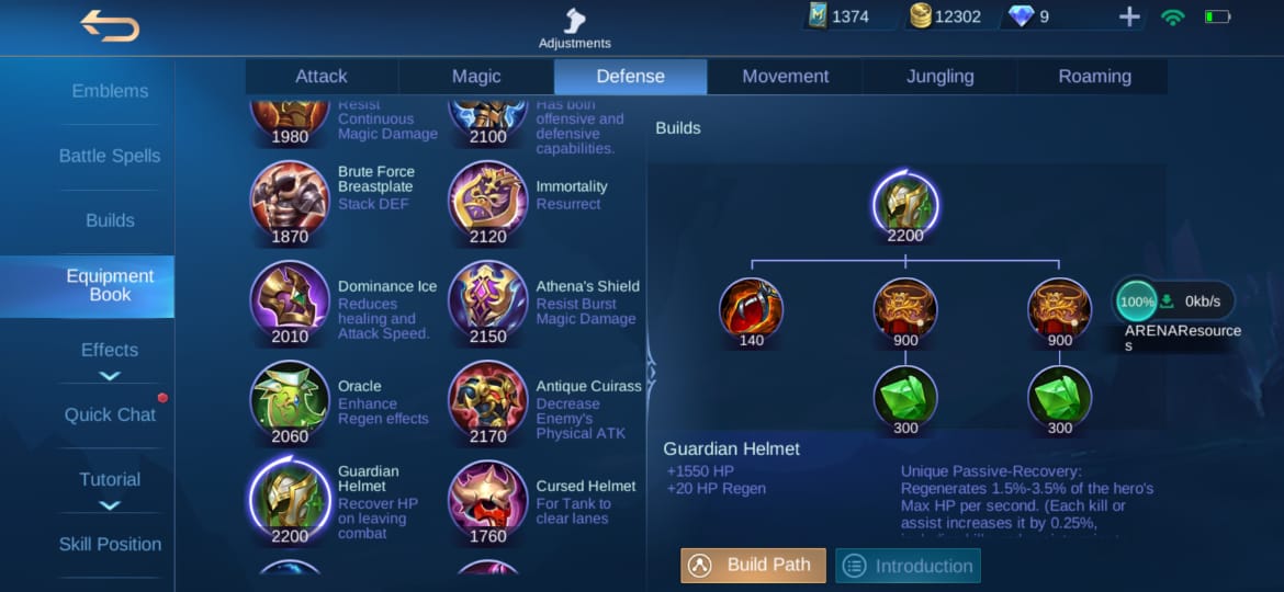 Penjelasan Singkat Fungsi Item Defense MLBB, Jangan Sampai Salah Beli!