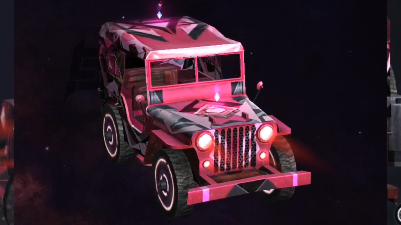 Bonus Top Up FF Terbaru: Vehicle Skin Jeep Thrash Goth | SPIN Esports