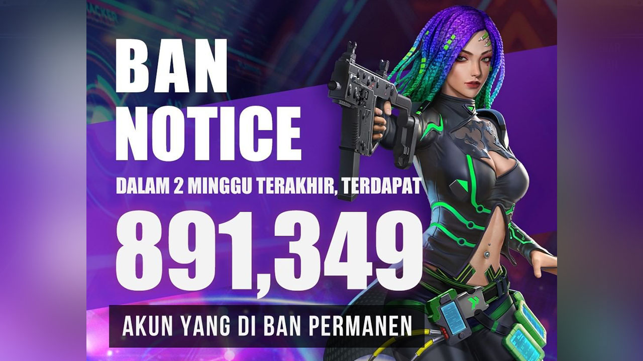 Akhir Bulan Agustus, Free Fire (FF) Banned 900.000 Akun! | SPIN Esports