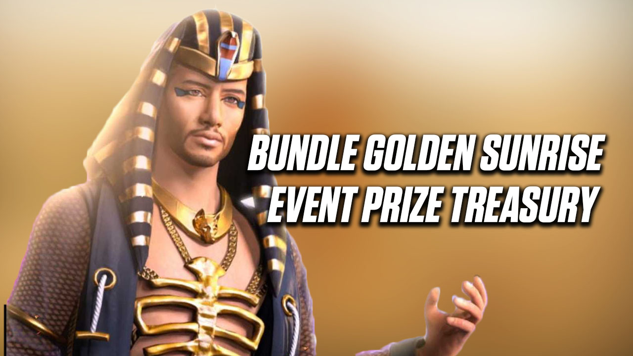 Dapatkan Bundle Golden Sunrise di Event Prize Treasury FF! | SPIN