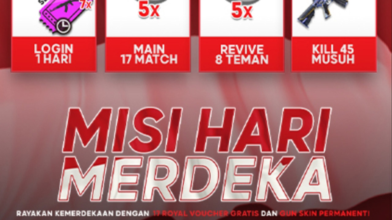 Dapatkan 2 Hadiah Keren ini Di Peak Day Booyah Merdeka FF! | SPIN