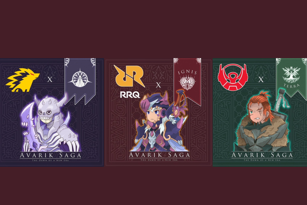 RRQ, Bigetron & Onic Ikut Evos Masuk Crypto, dengan Game NFT Avarik Saga!