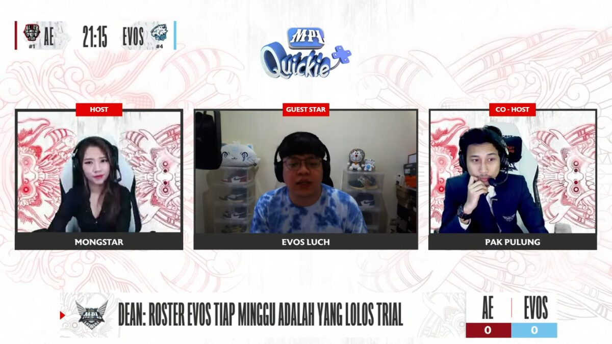 EVOS Luch Buka Kemungkinan Wannn Akan Kembali Bermain Jungler!