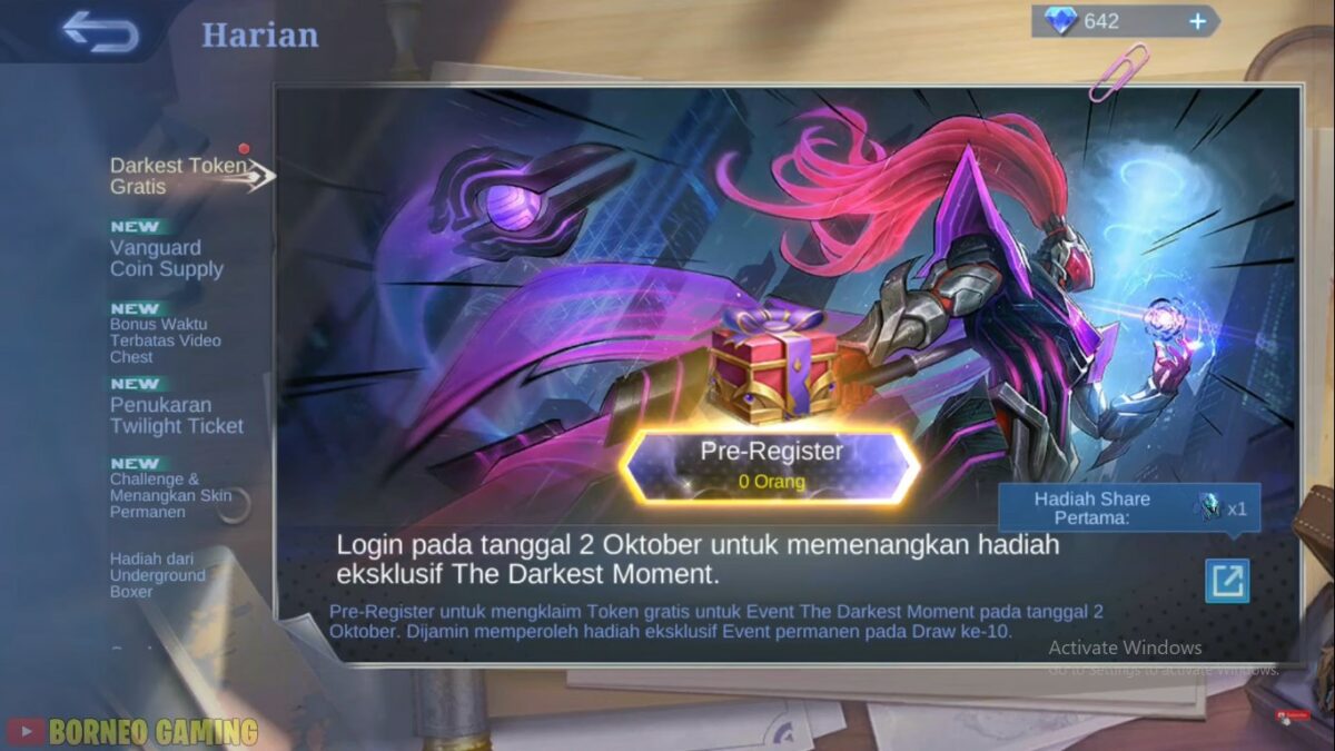 Bisa Draw Gratis di Event Skin Alpha Terbaru Mobile Legends, Caranya?