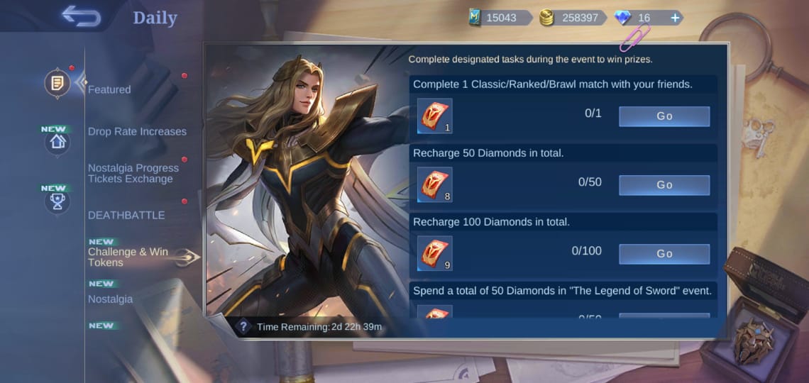 Harga Skin Hero Lancelot Sword Master Mobile Legends Terbaru 2021!