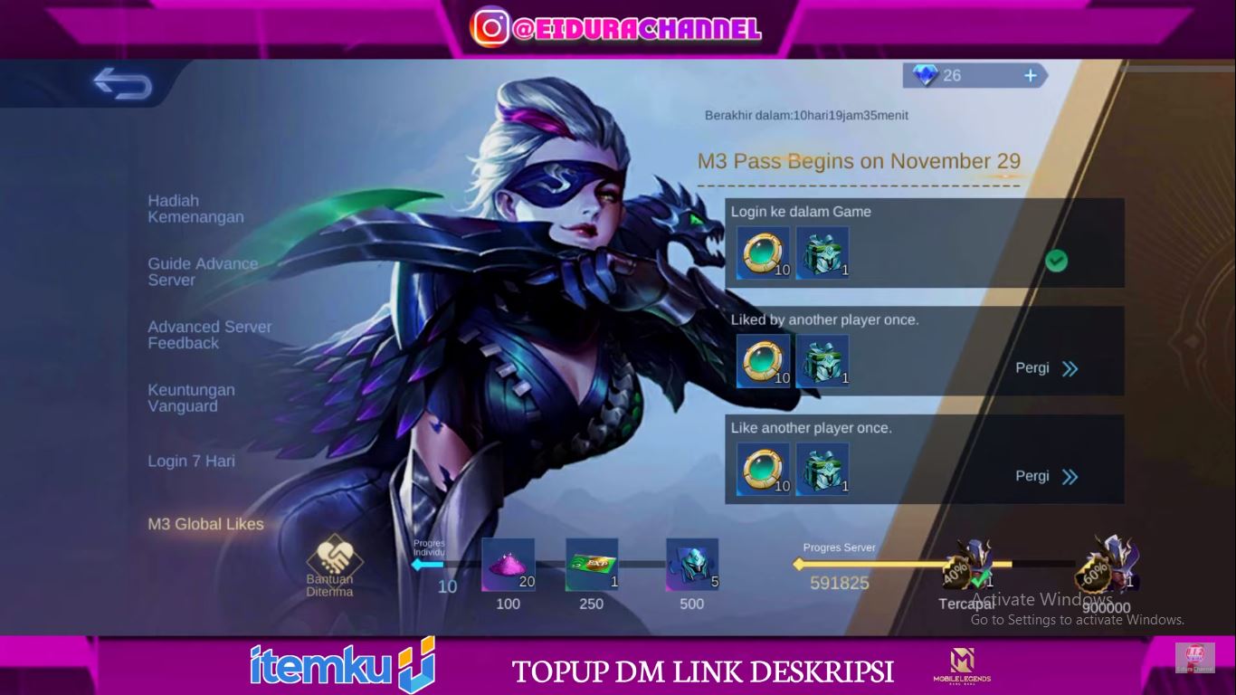 Bocoran Event Skin Roger M3 Mobile Legends, Bakal Gimana? | SPIN