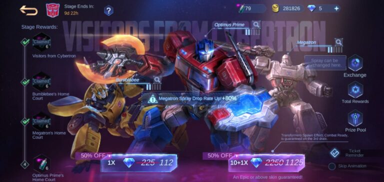 Tips Buat Dapat Skin Transformers Granger Megatron MLBB Murah! | SPIN