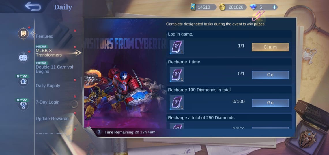 Tips Buat Dapat Skin Transformers Granger Megatron MLBB Murah! | SPIN