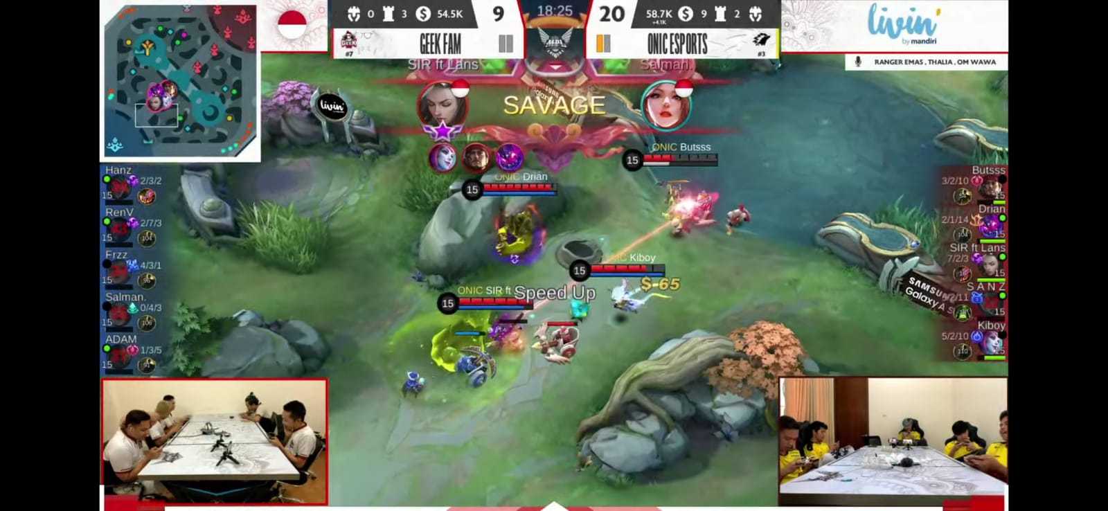 Hasil MPL ID Season 8 Week 8 Day 2, ONIC, AURA, dan RRQ Menang?