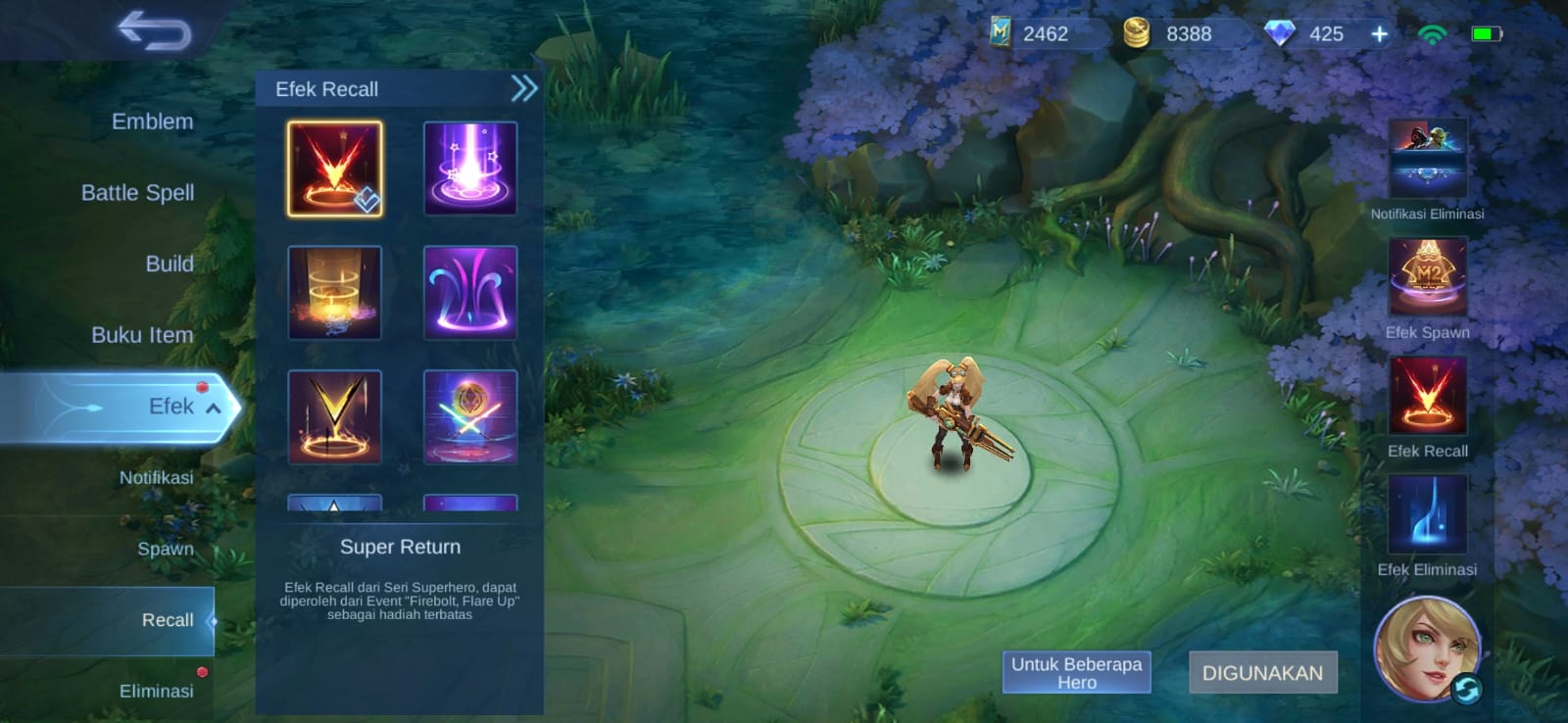 Bisa Dapat Efek Recall Anniversary Gratis Dari MLBB, Begini Caranya!