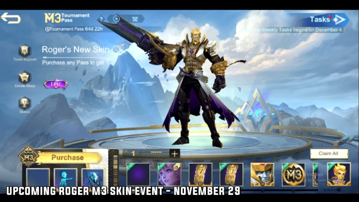 Bocoran Skin M3 Roger Mobile Legends, Bakal Ada Dua Versi? | SPIN