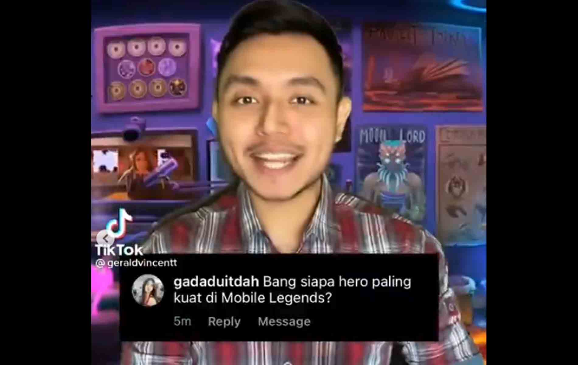 Hero Terkuat atau Paling OP di Mobile Legends versi Gerald Vincent