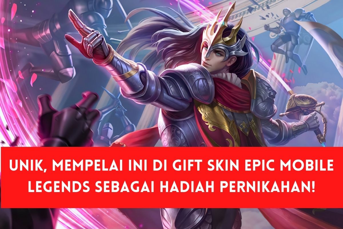 Unik, Mempelai Ini Di Gift Skin Epic Mobile Legends Sebagai Hadiah ...