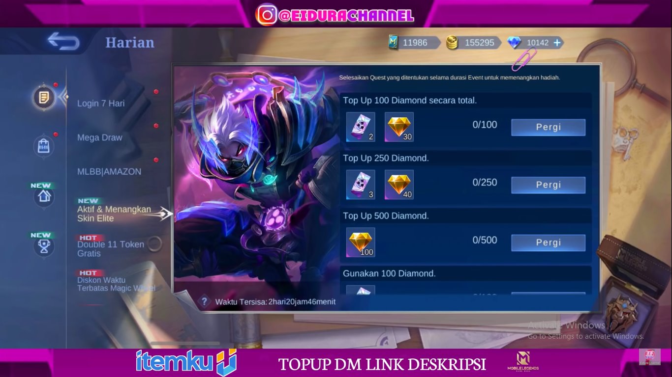 Cara Dapat Tambahan Promo Diamond MLBB, Cuma Ikut Event Ini! | SPIN