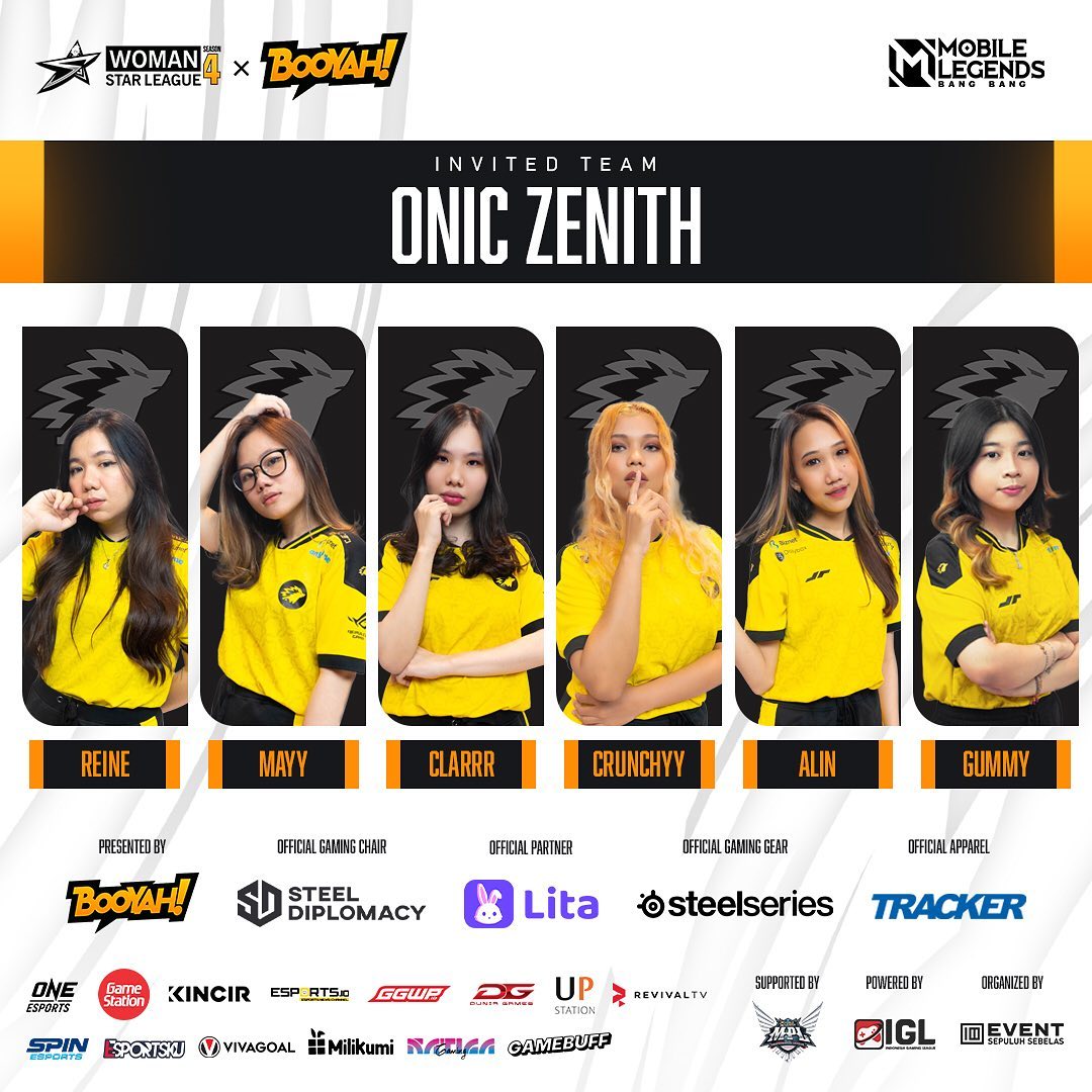 Resmi Dimulai, Ini Daftar Lengkap Seluruh Roster Tim WSL Season 4!