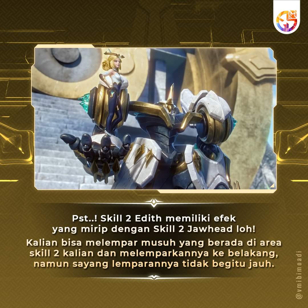 Ini Fakta Menarik Hero Baru Edith di MLBB, Punya Kemampuan Yang Unik!