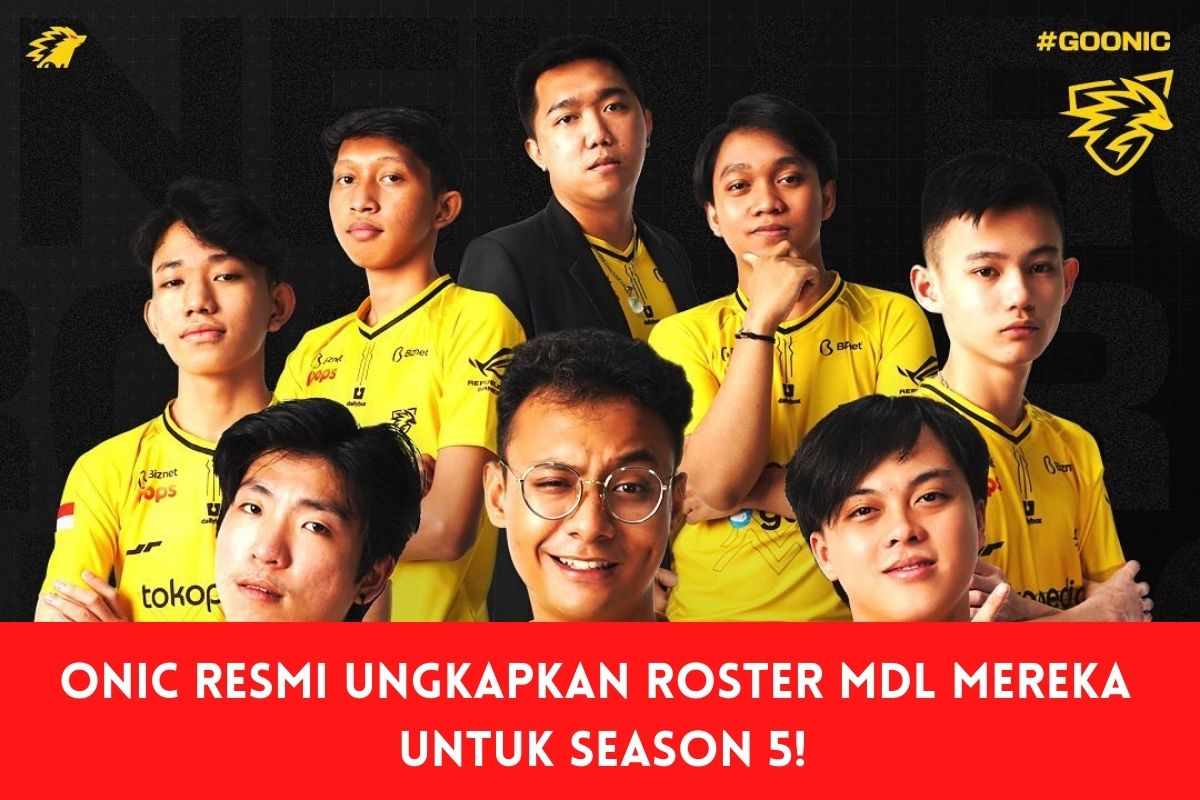 ONIC Resmi Ungkapkan Roster MDL Mereka untuk Season 5! | SPIN