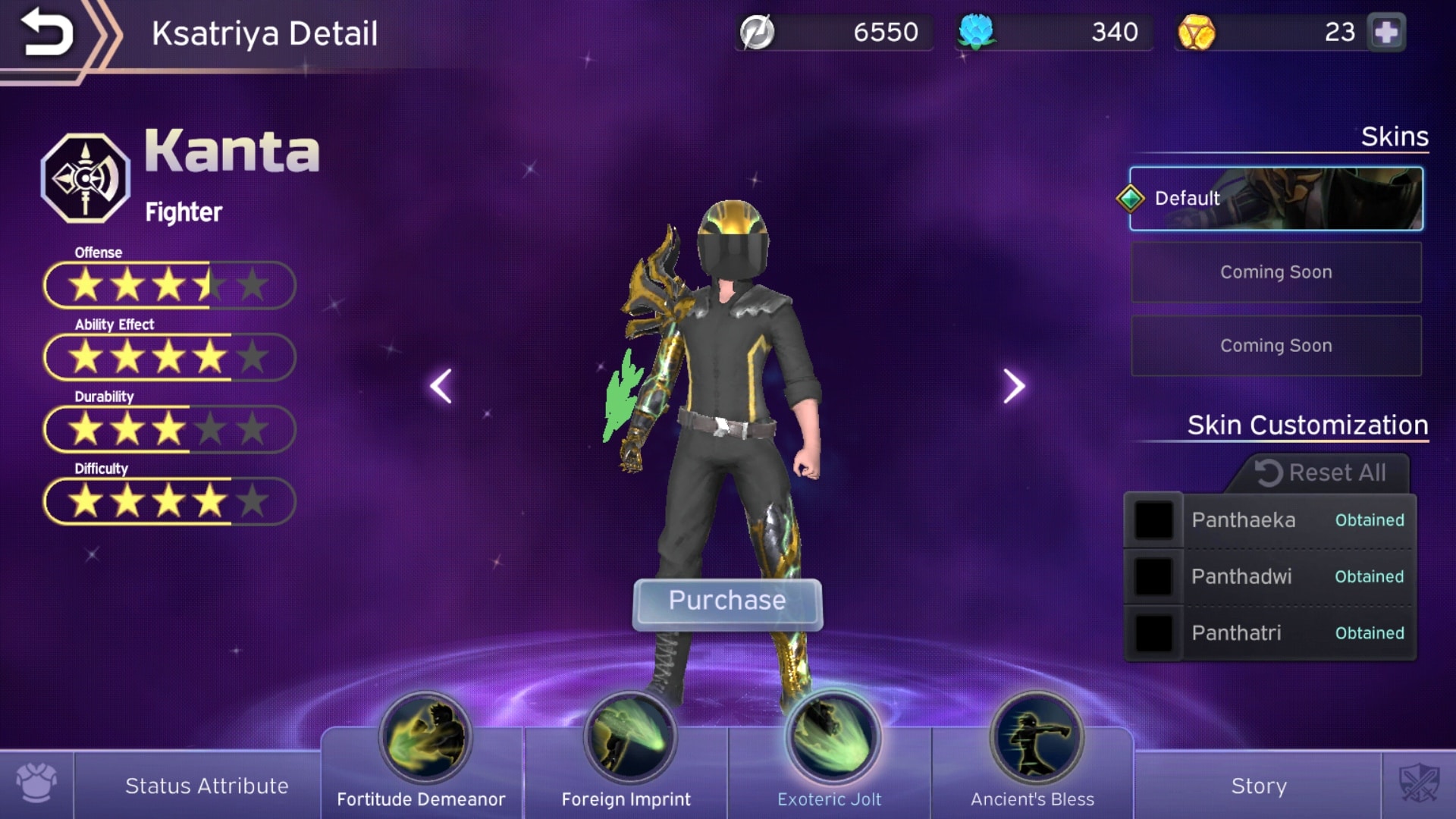 Mengenal Kanta, Salah Satu Ksatriya Fighter Terbaik di Lokapala! | SPIN