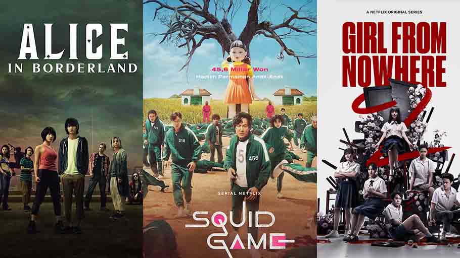 Serial Dan Film Asia Telah Berhasil Mengalahkan Konten Eropa Di Netflix!