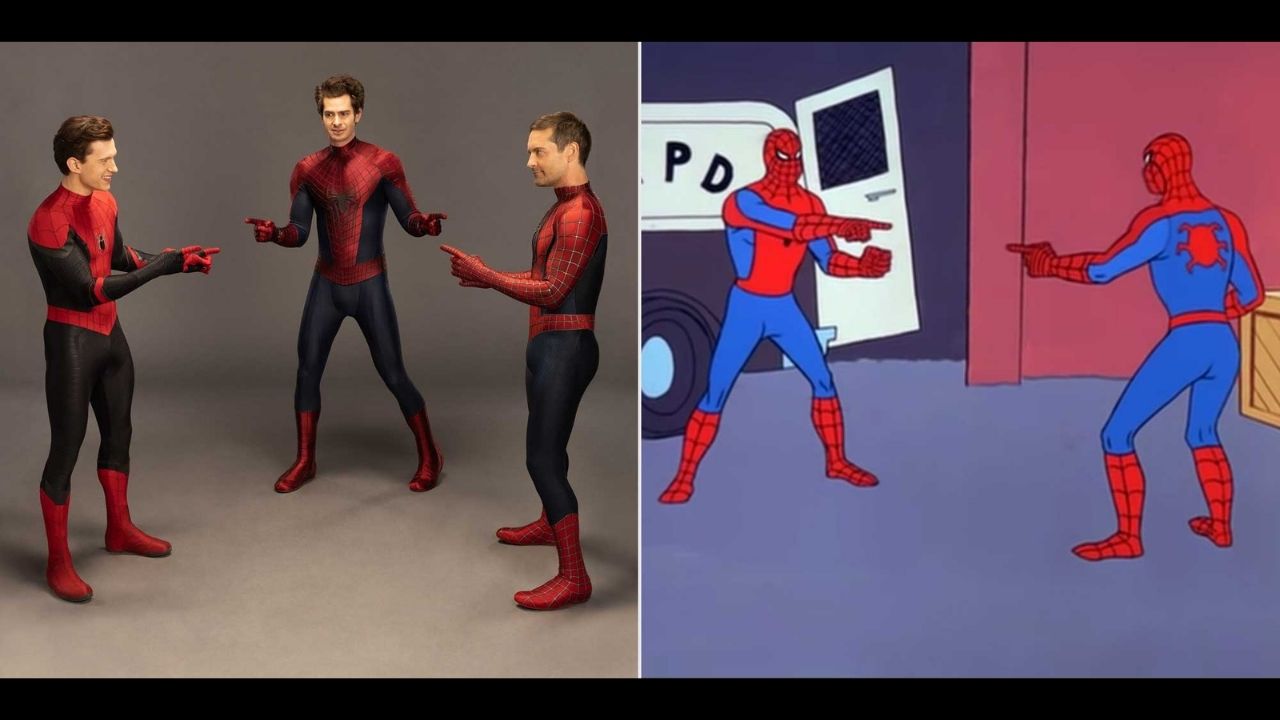 Meme Spider-Man diperagakan Langsung Oleh Para Pemeran Aslinya