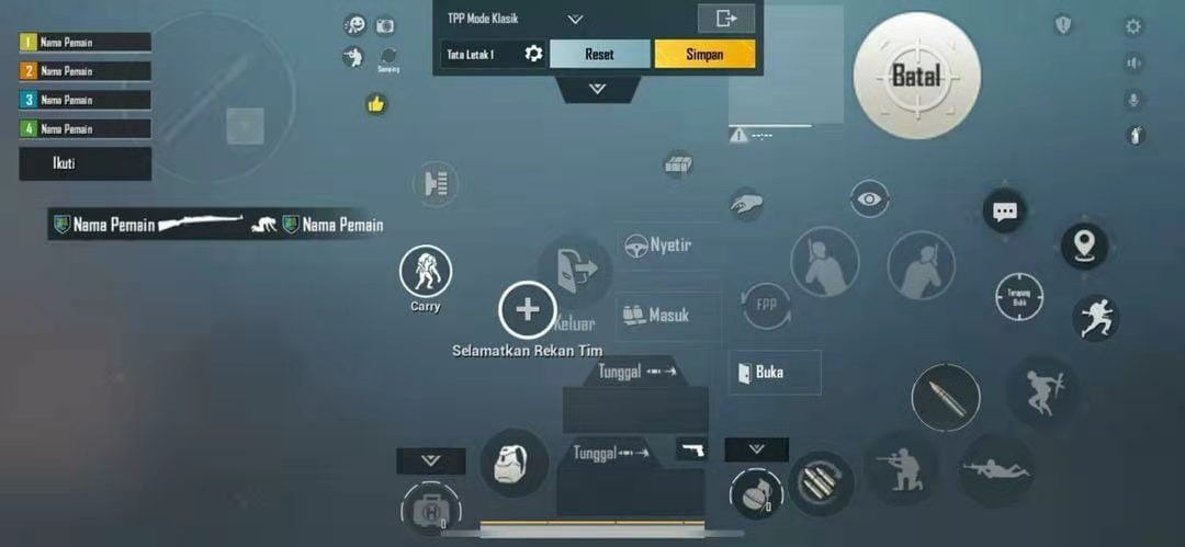 Guide Setting Sensitivitas dan Layout PUBG MOBILE Versi BMW CoppinLee