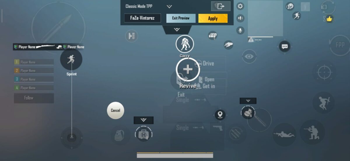 Rekomendasi Setting Sensitivitas & Layout PUBG Mobile Ala FaZe Vintorez