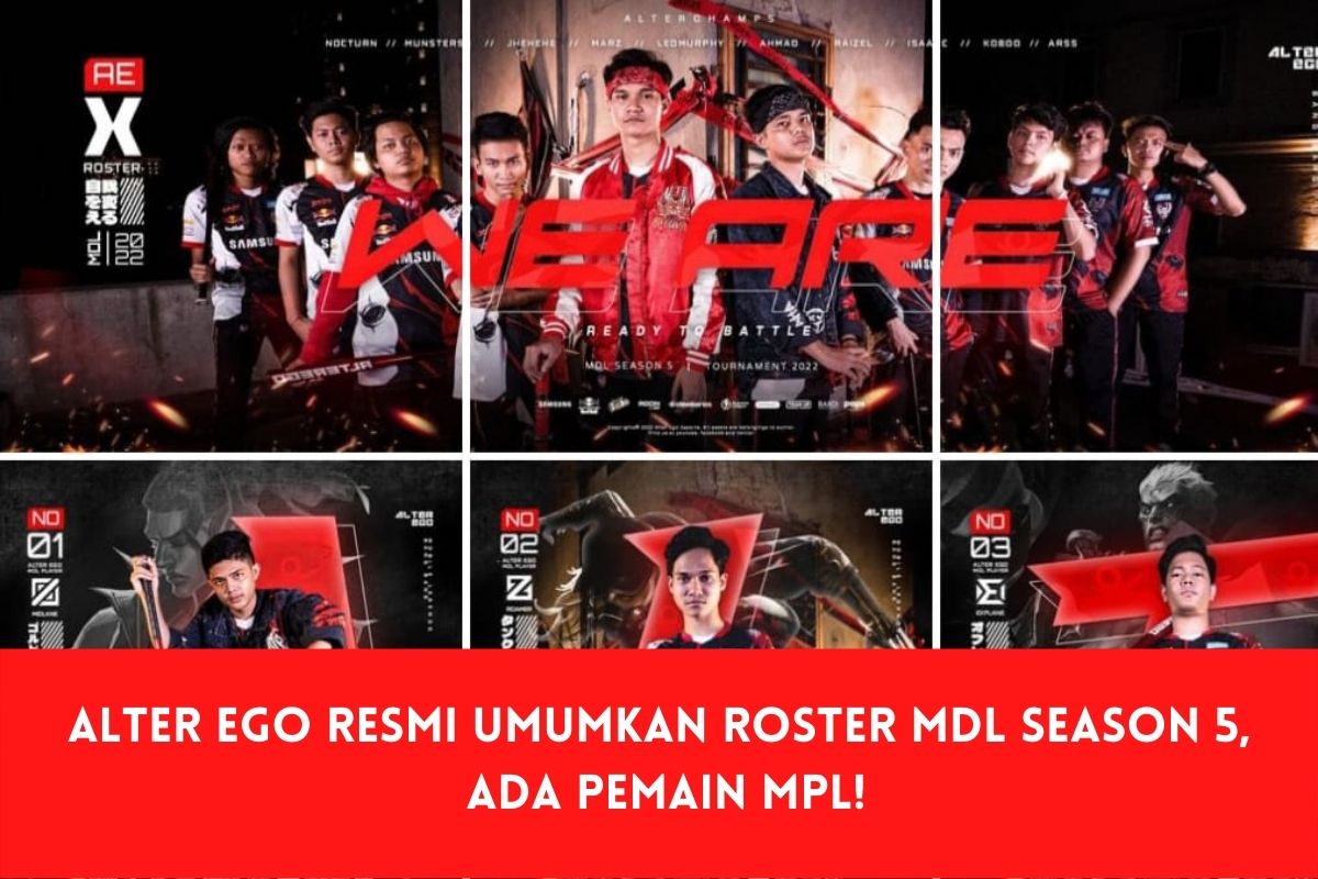 Alter Ego Resmi Umumkan Roster MDL Season 5, Ada Pemain MPL! | SPIN