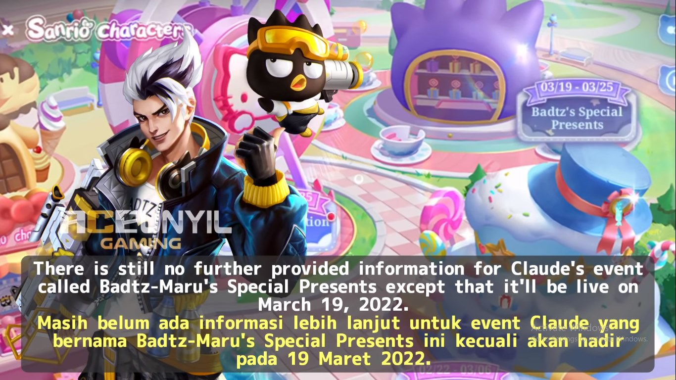 Bocoran Tampilan Skin MLBB x Sanrio (Hello Kitty), Lucu Banget! | SPIN