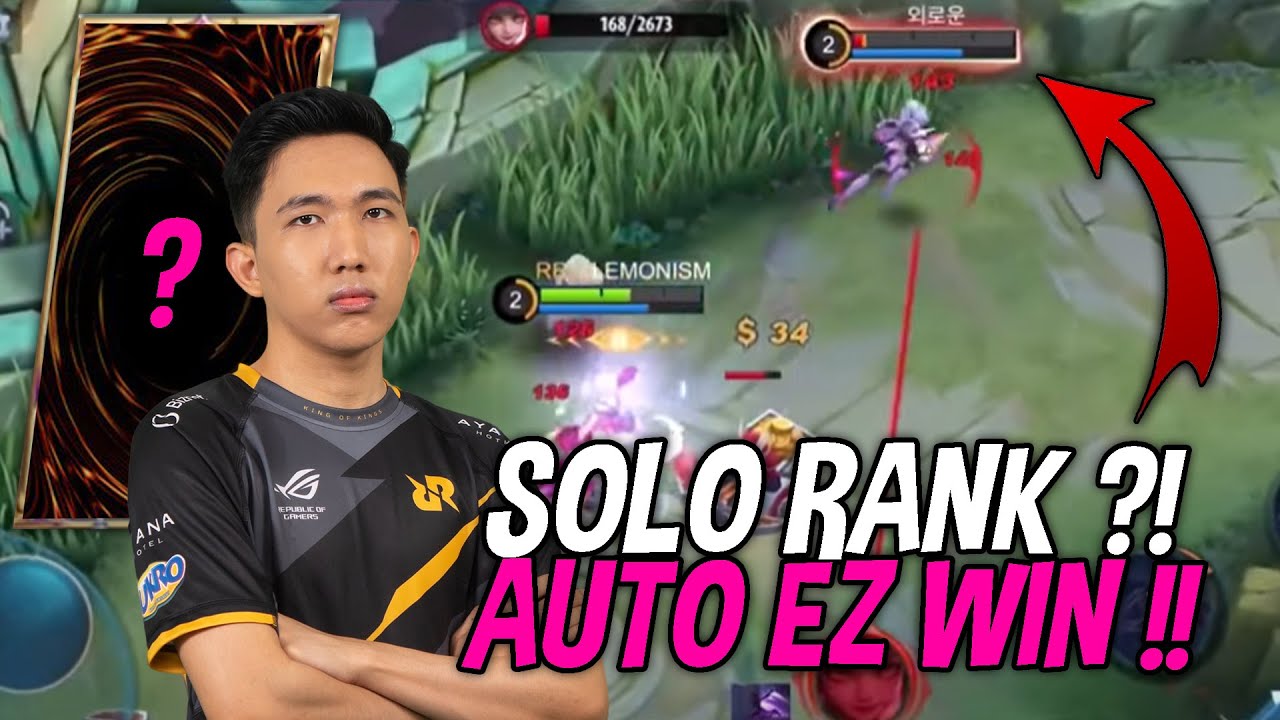 Hero Solo Rank Terbaik di Mobile Legends Versi RRQ Lemon, Wajib Coba!