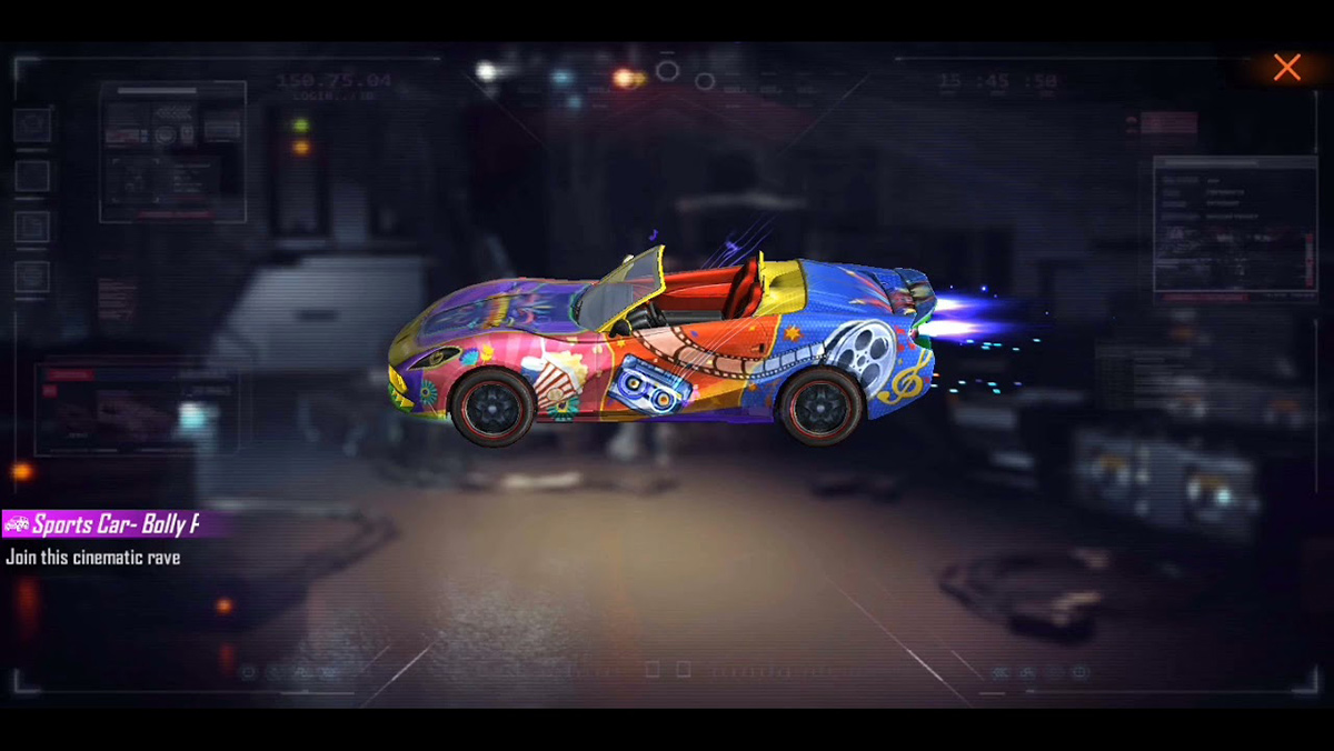 Jangan Lewatkan Skin Sports Car Bolly Party FF Gratis! | SPIN