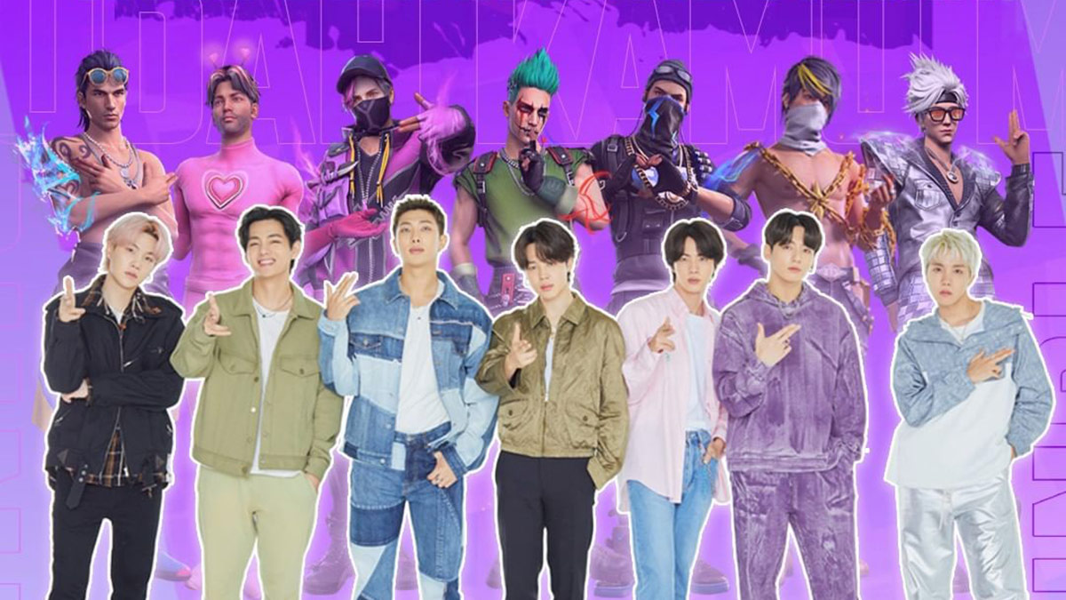 Gini Cara Dapatkan Semua Baju (Bundle) BTS FF, Gratisan hingga Berbayar!