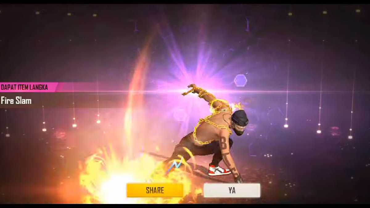 Begini Cara Dapatkan Bonus Emote Fire Slam FF Gratis di Event Ini!