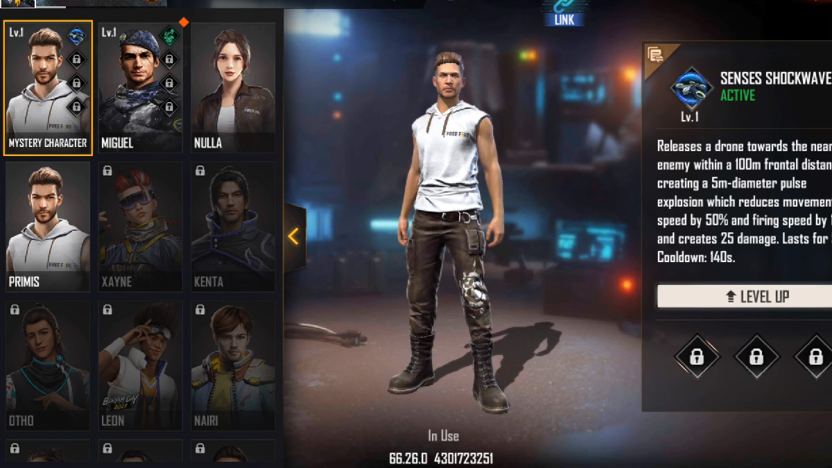 Karakter Cowok Baru di FF Advance Server, Yuk Kenali Kemampuannya!