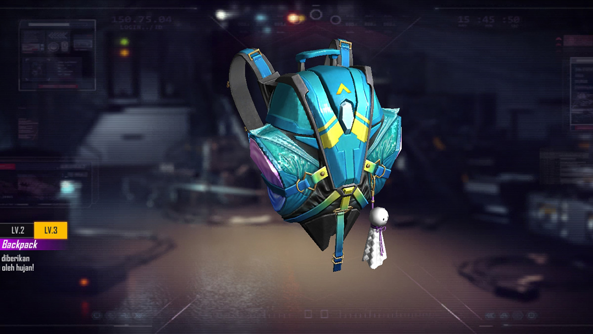 Gini Cara Dapetin Backpack Rampage Keren Aqua Rogue FF Gratis!