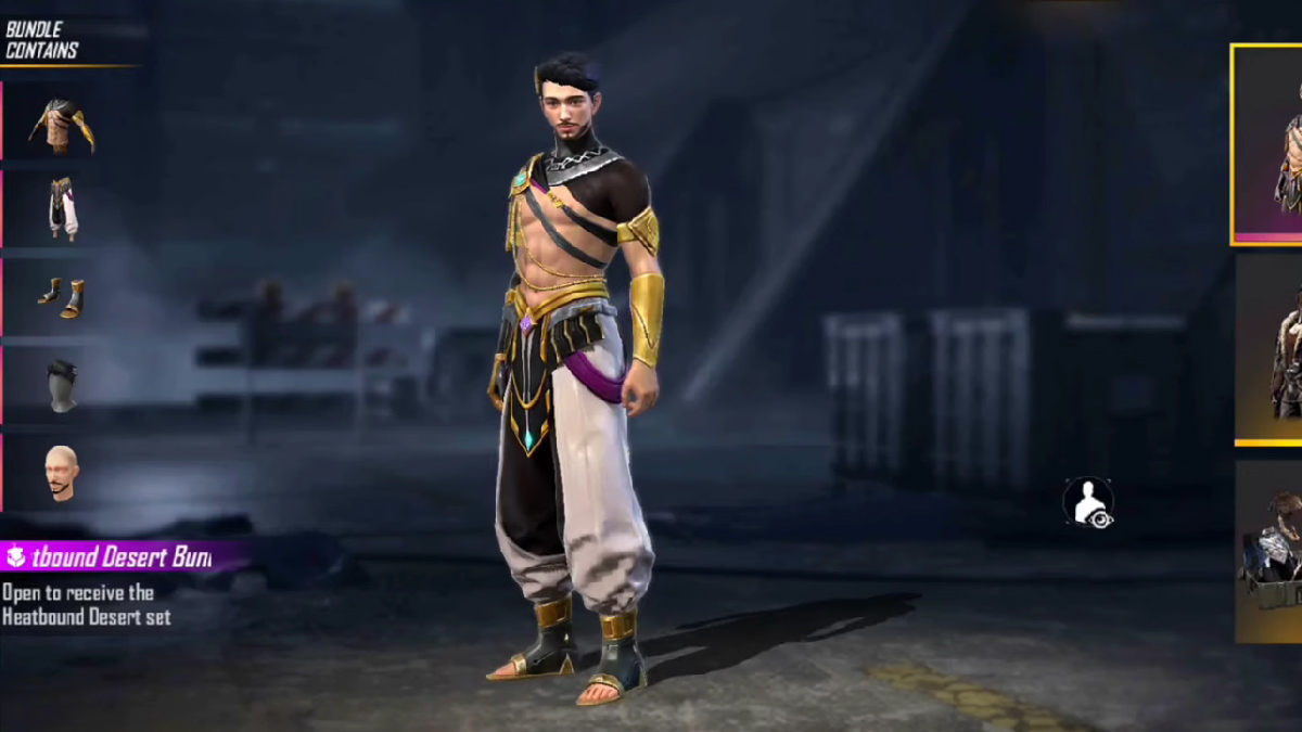 Kombinasikan Bundle Keren Heatbound Desert FF yang Gratis di Event Ini!