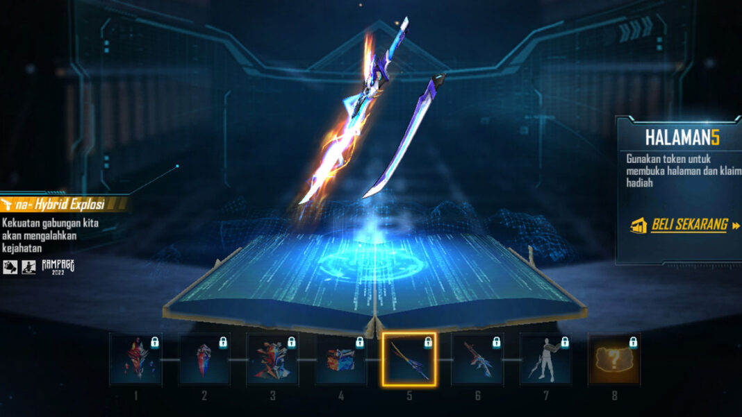 Trik Dapatkan Katana Rampage Hybrid Explosion FF dengan Harga Lebih Murah!