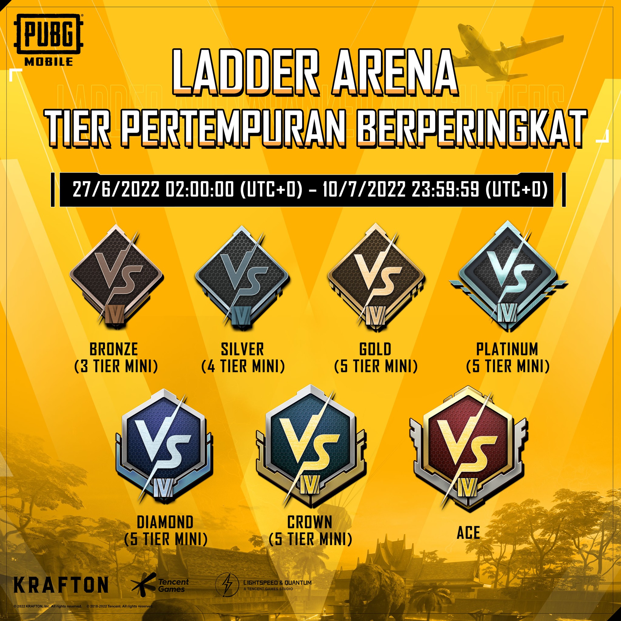 PUBG Mobile Rilis Mode Ladder Arena, Yuk Kejar Sampai Rank Ace!