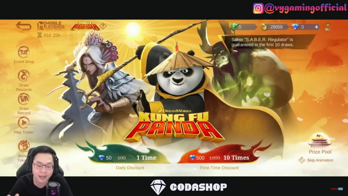 Bocoran Event MLBB x Kungfu Panda, Bukan Pakai Bingo! | SPIN