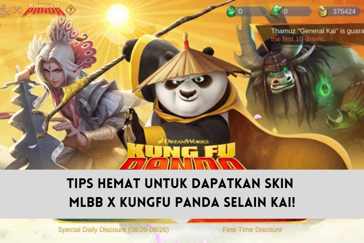 Tips Hemat Untuk Dapatkan Skin MLBB x Kungfu Panda Selain Kai! | SPIN