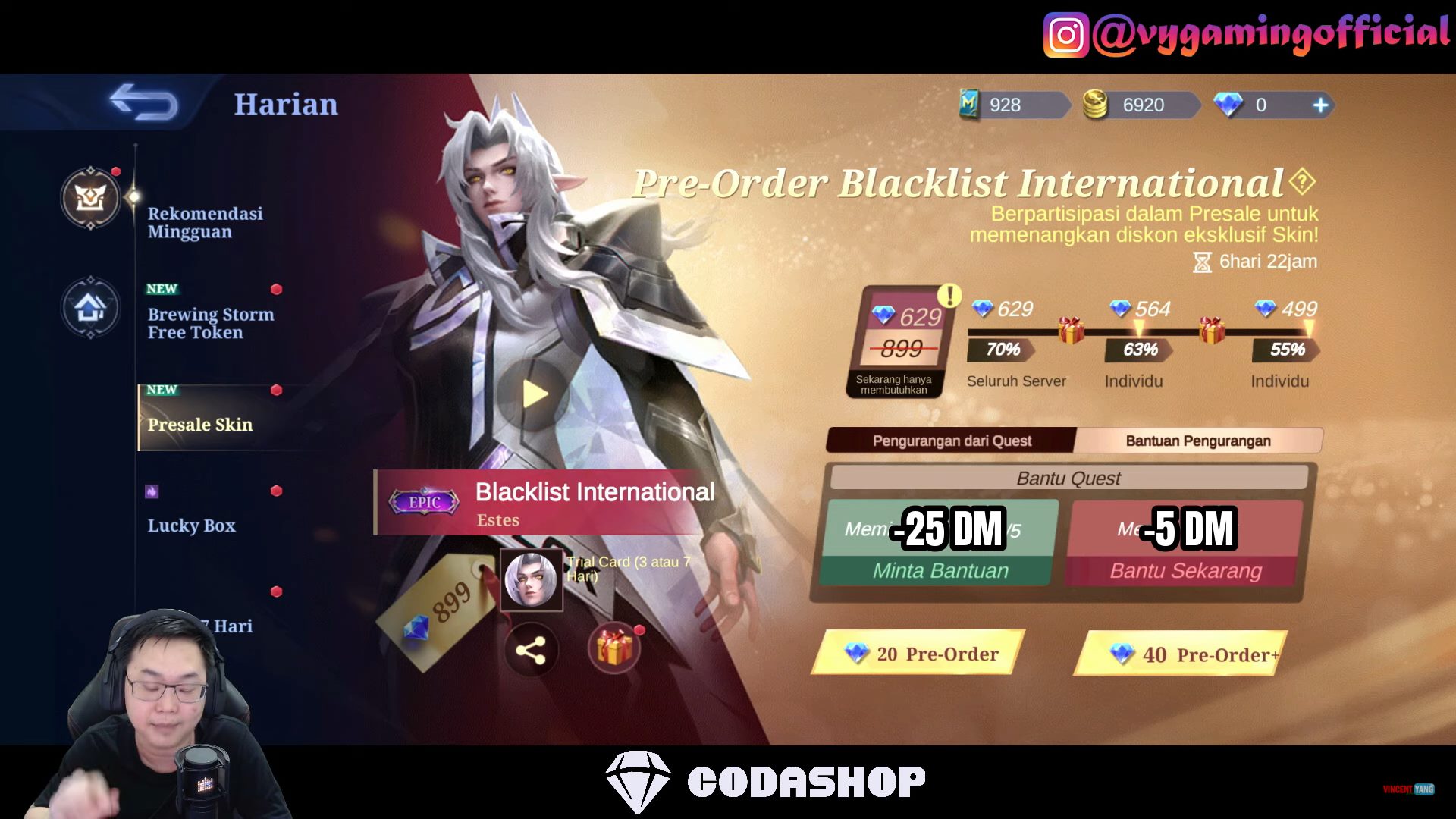 Tips Murah Beli Skin Estes M3 Blacklist International! | SPIN