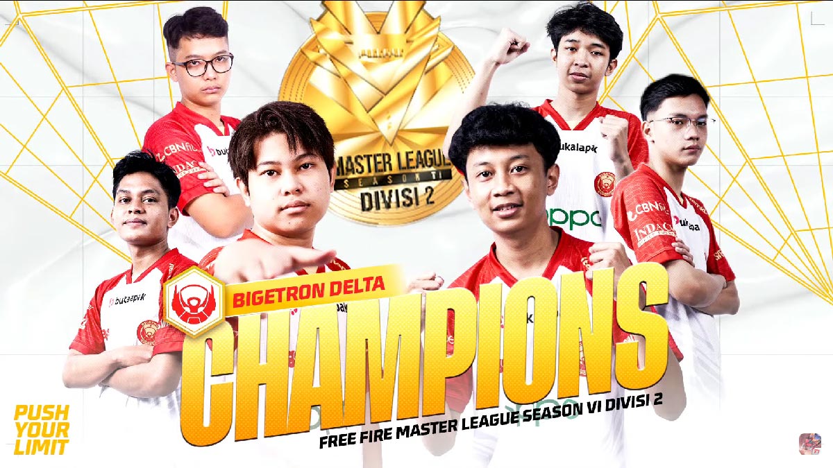 Juara FFML Season VI Divisi 2, Bigetron Delta dan 2 Tim Lainnya Promosi ...