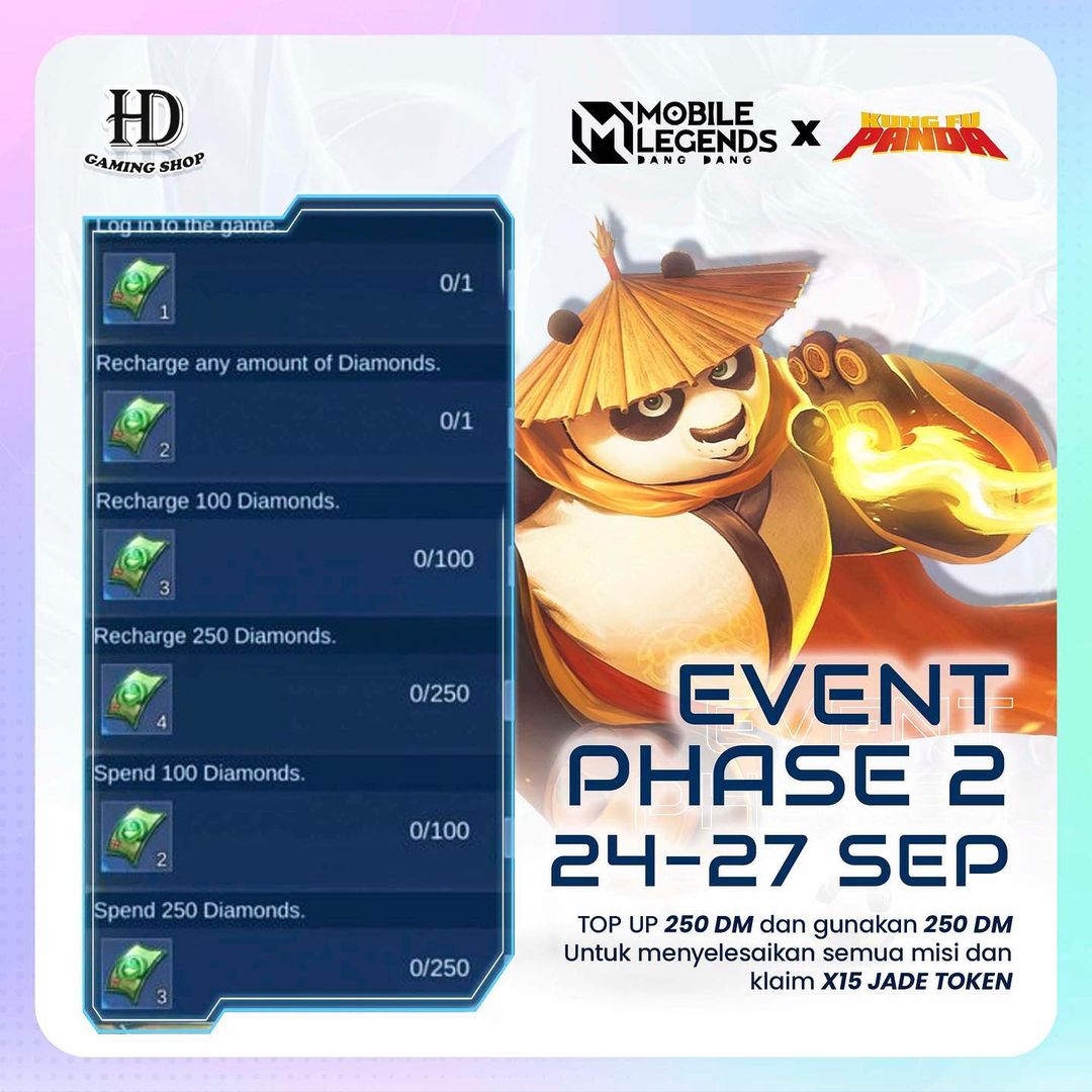 Catat, Tiket Gratis Event MLBB x Kungfu Panda Part 2 Bakal Hadir ...
