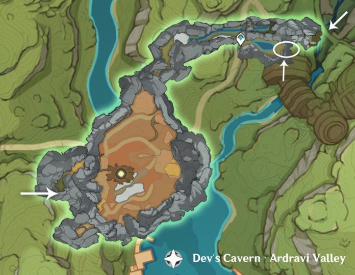 Sumeru Genshin Impact Underground Map 3.0, Demi 100% Explorasi!