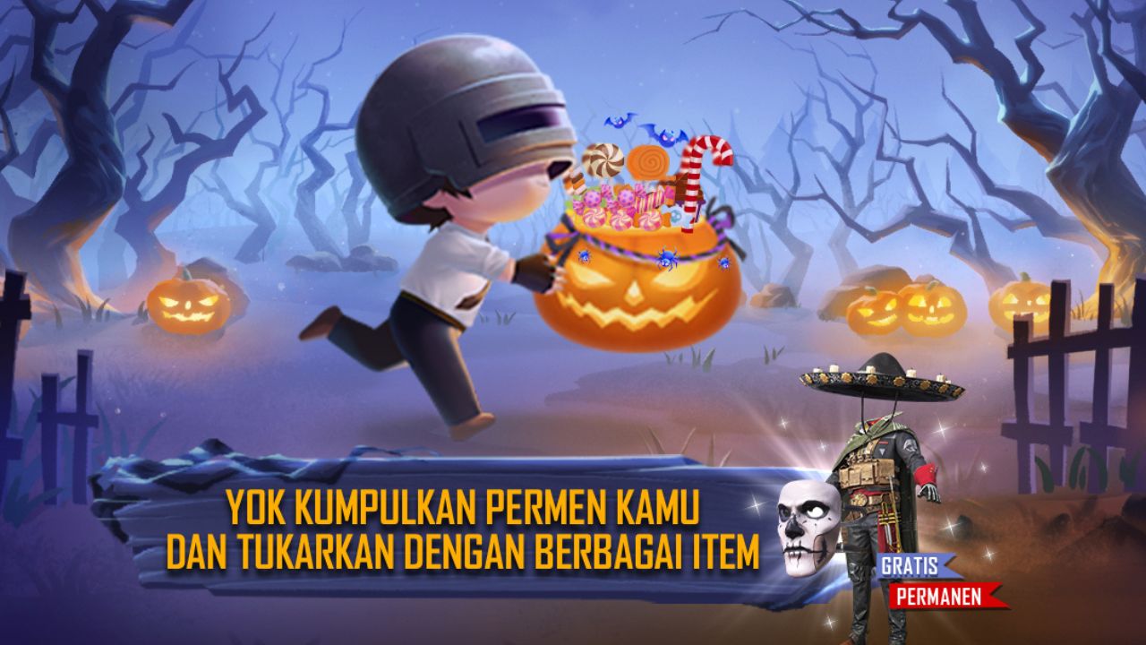 Event Halloween PUBG Mobile Hadirkan Outfit Permanen Gratis!