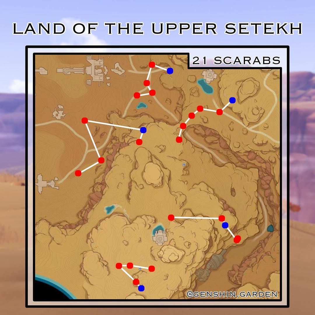 Lokasi Farming Scarab Material Cyno Genshin Impact! | SPIN