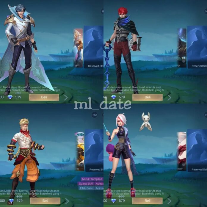 4 Hero Ini Dapatkan Skin MLBB x Jujutsu Kaisen, Wajib Catat!