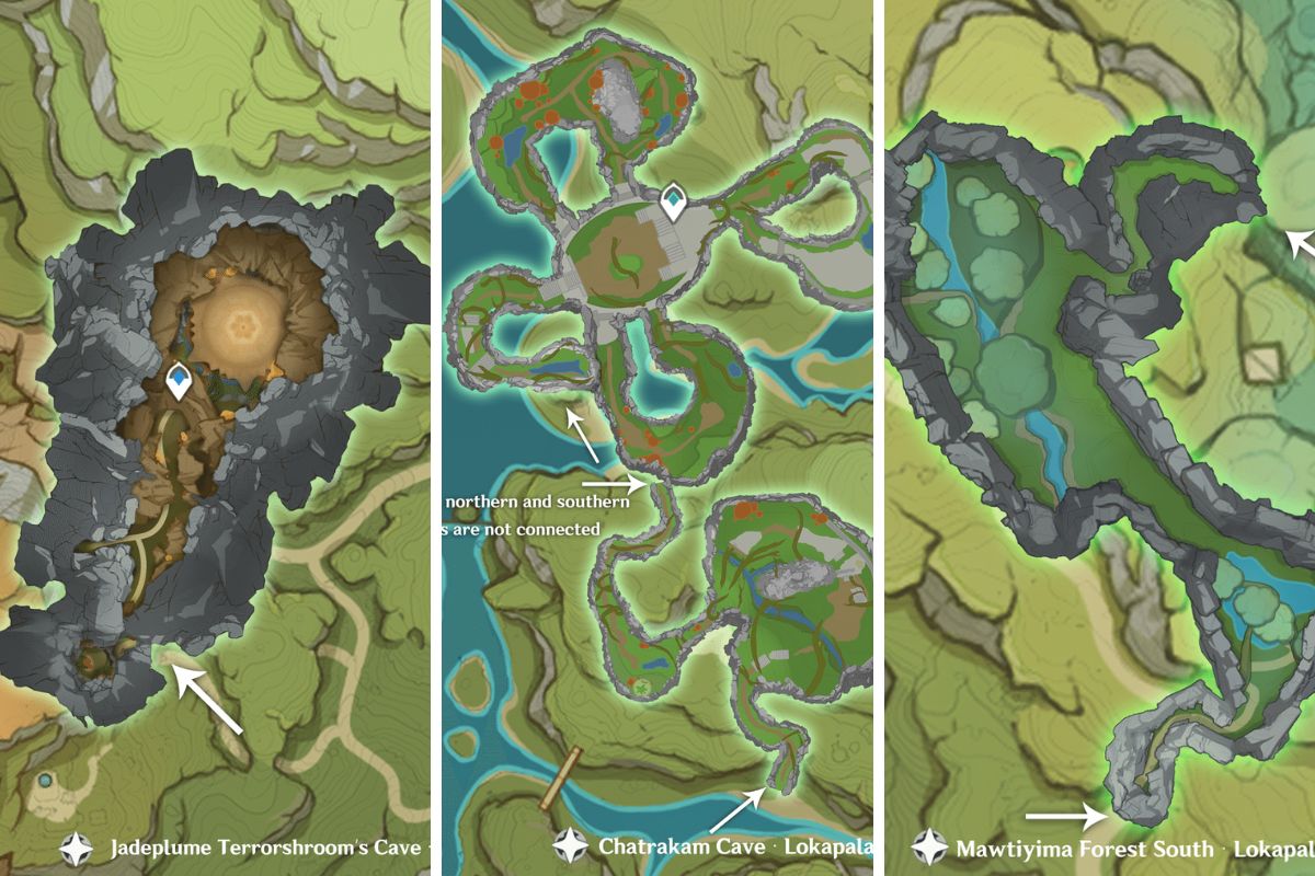 Sumeru Genshin Impact Underground Map 3.0, Demi 100% Explorasi!