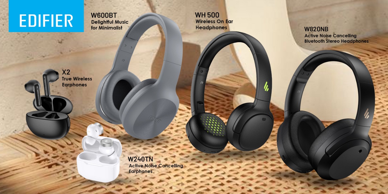 Edifier Luncurkan Produk Earphone dan Headphone Unggulan di Indonesia
