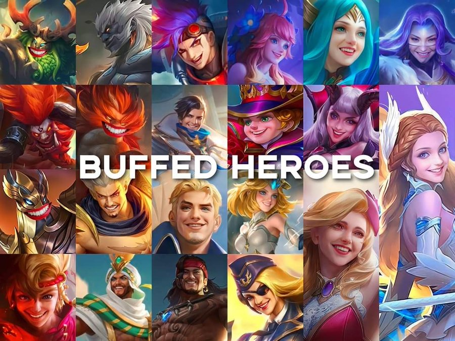 Deretan Hero MLBB yang Di Buff Patch 8 November 2022, Banyak Hero Lawas!