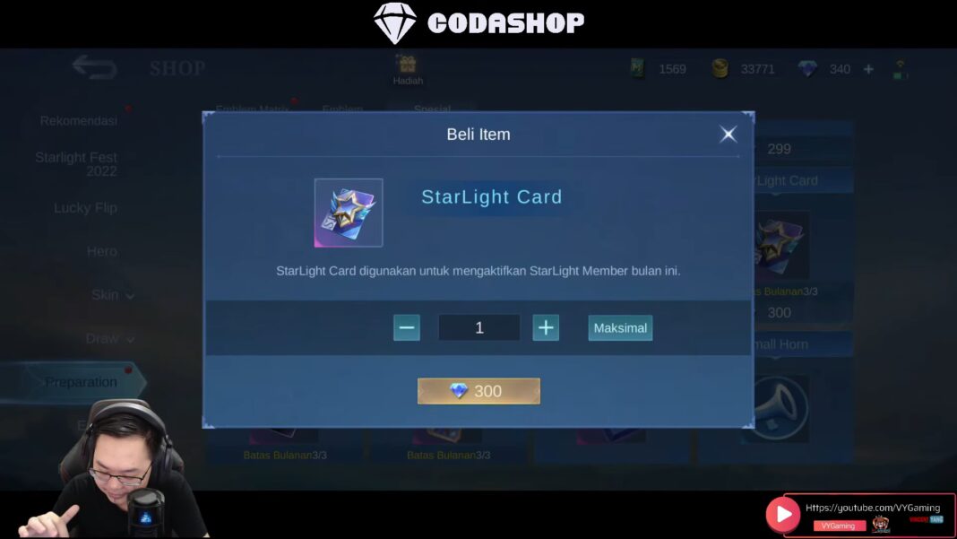 Bocoran Update Terbaru Mobile Legends, Starlight Card Is Back?
